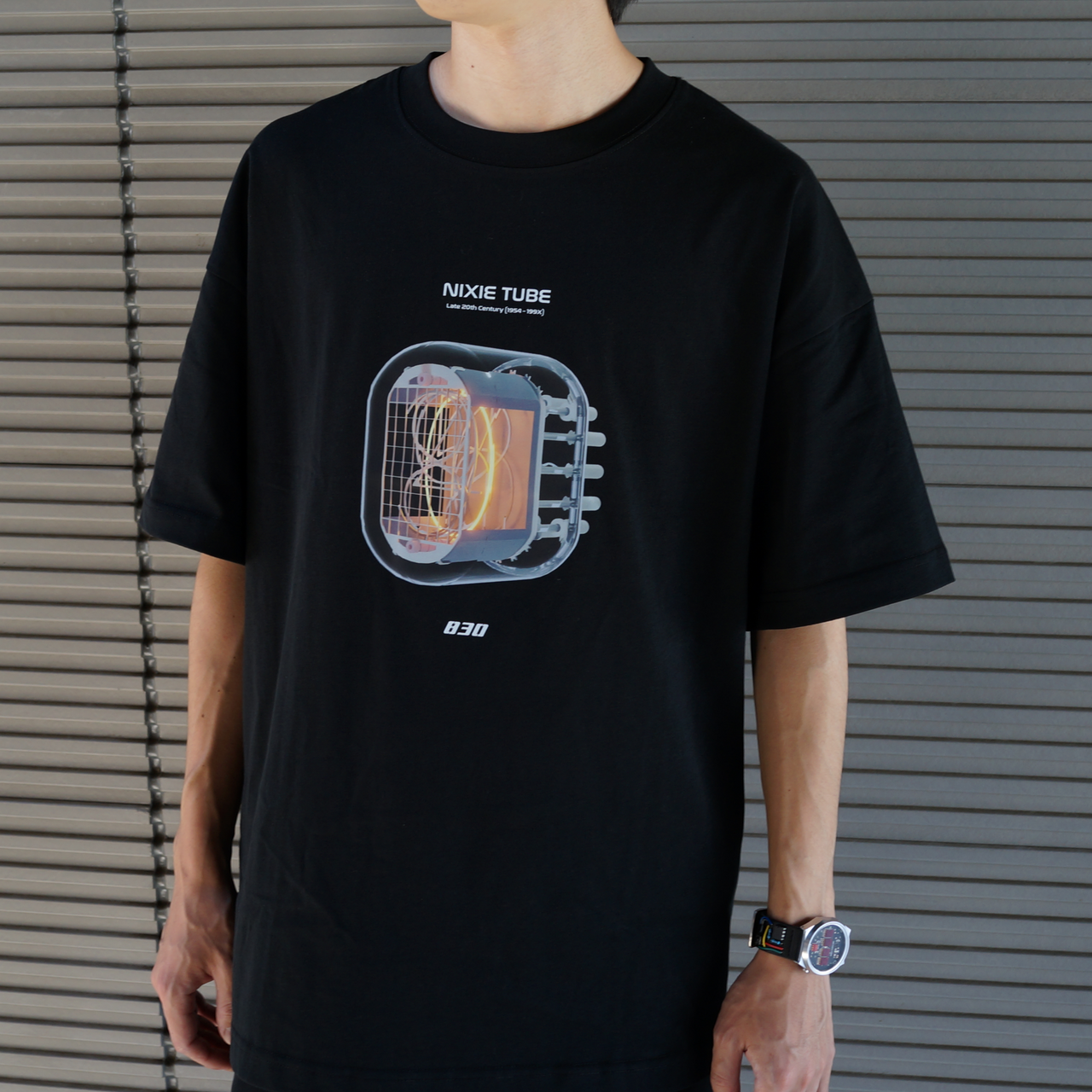 NIXIE T-shirt｜ニキシー管Tシャツ – 830時計店